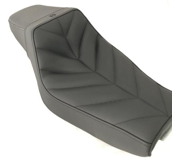 Zero Hour Chevron Step-Up Sportster Seat 2004+